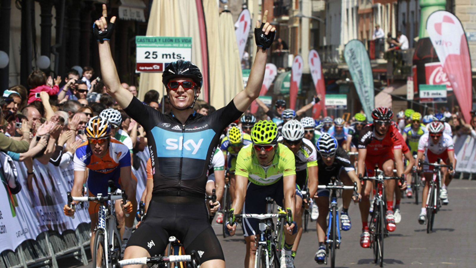 Swift finishes on a high | Cycling News | Sky Sports