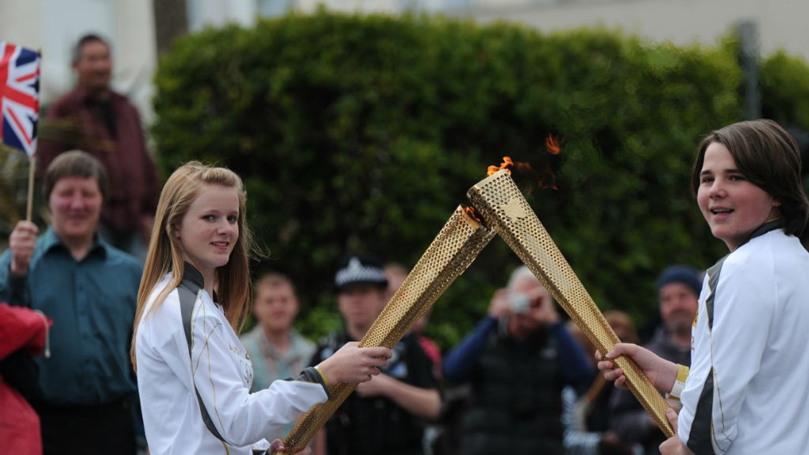 Torch journey continues | Olympics News | Sky Sports