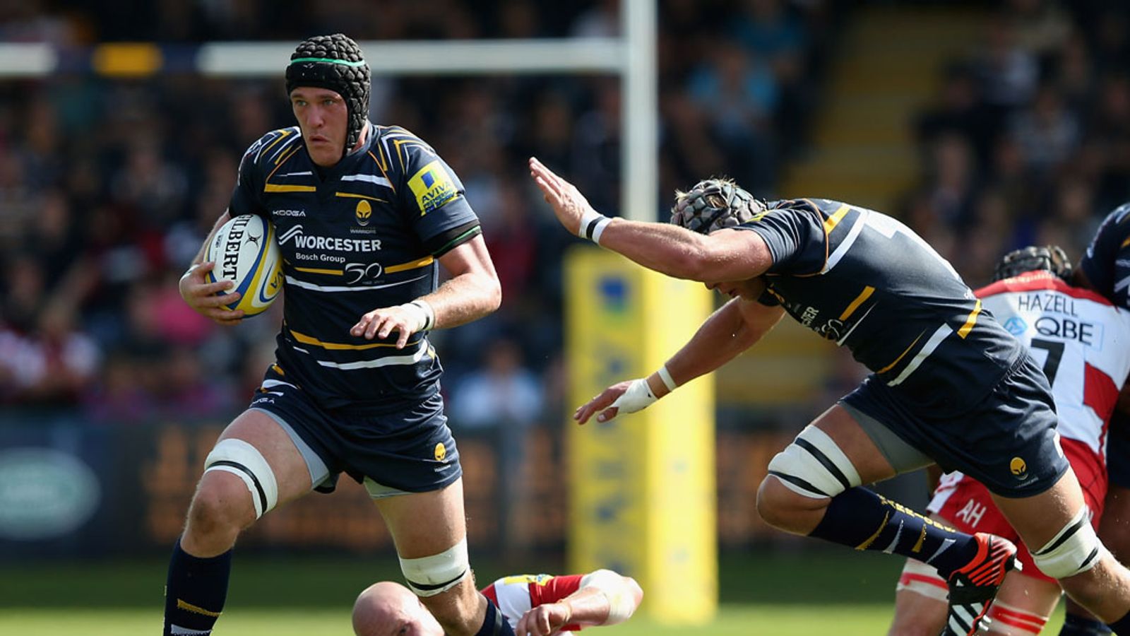 Worcester lock James Percival has signed a new long-term contract ...