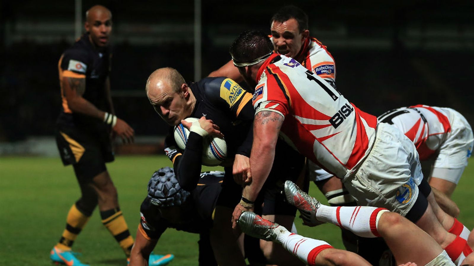 Wasps scrum-half Joe Simpson is set for a month on the sidelines with a ...