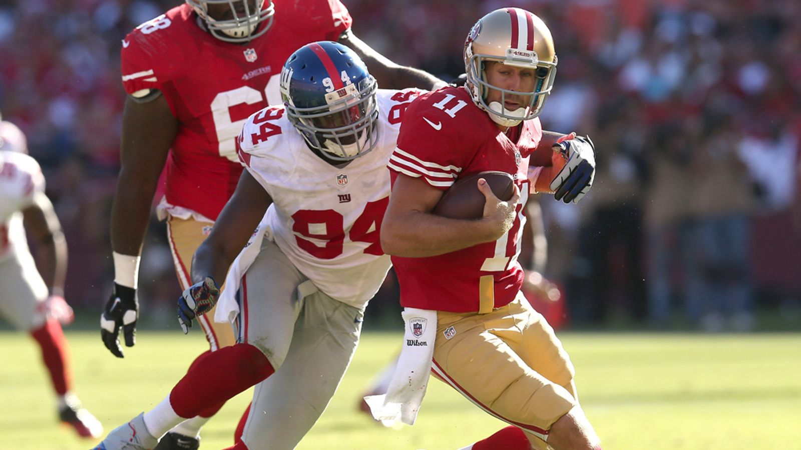 NFL: Lawrence Tynes kicks New York Giants to win over San Francisco ...