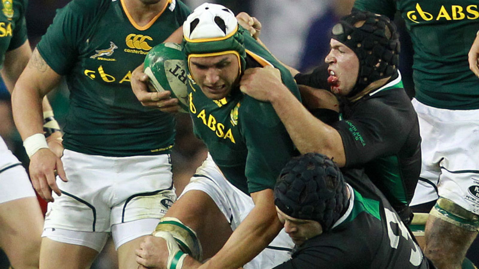 Springboks lock Juandre Kruger expecting forwards battle at Murrayfield ...