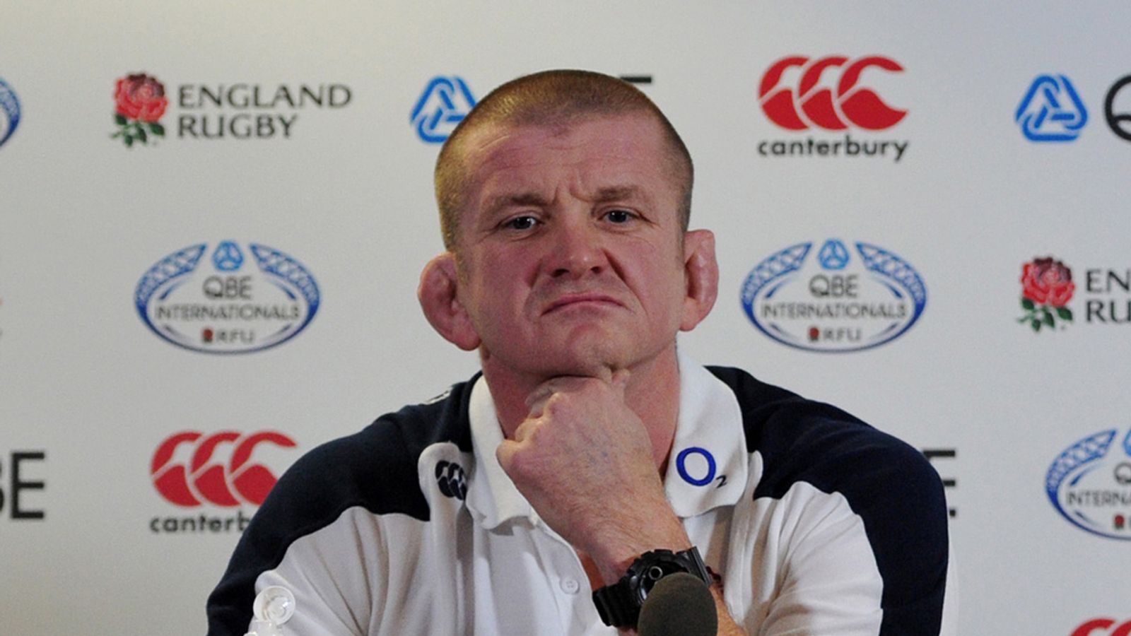 Forwards coach Graham Rowntree plays down expectations of English scrum ...
