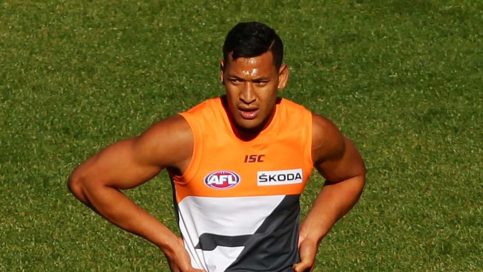 Australian Rules star Israel Folau confirms switch to union | Rugby ...