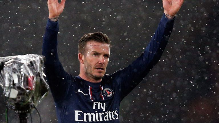 Ligue 1: David Beckham plays in Paris Saint-Germain win | Football News ...