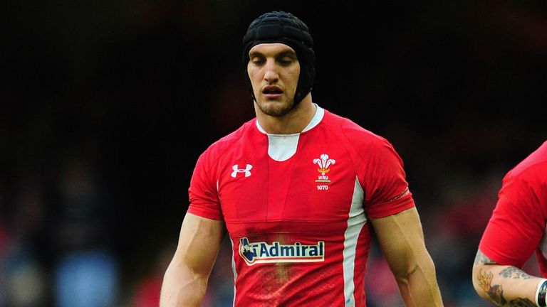 Flanker Sam Warburton on the bench for Wales' Six Nations match in ...