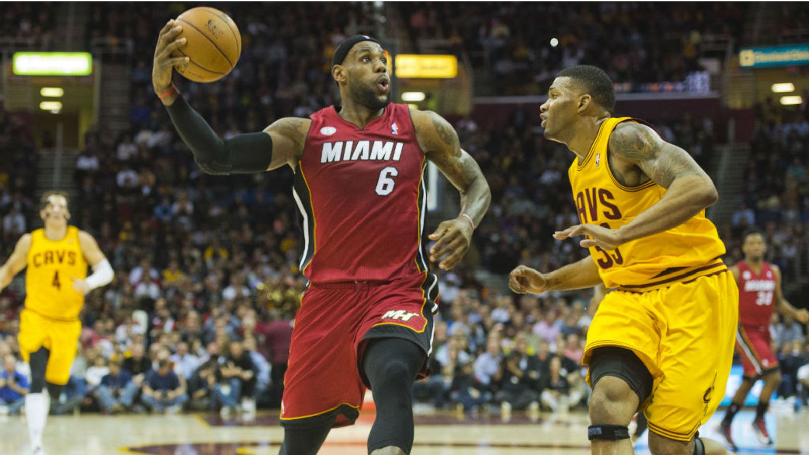 NBA: Triple double from LeBron James seals Miami Heat fightback ...