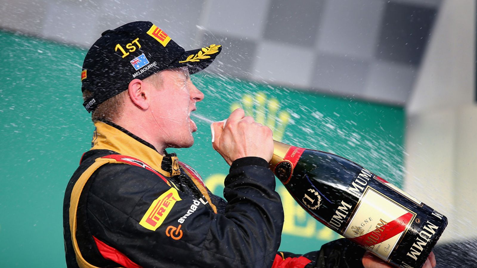Kimi Raikkonen made third favourite to win the drivers' title after win ...