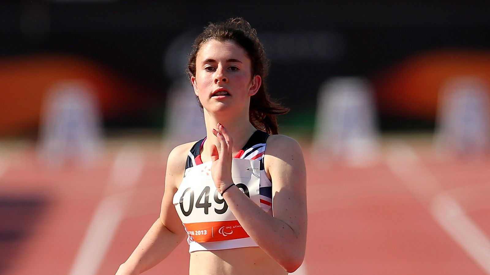Sky Academy Sports Scholarships: Olivia Breen basks in the sun during ...