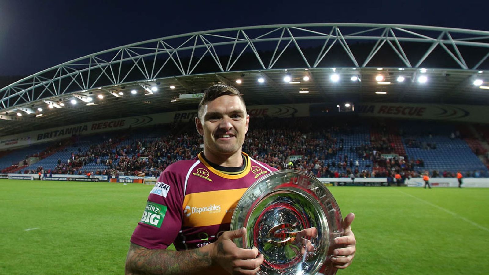 Super League: Huddersfield's Danny Brough pleasantly surprised by ...