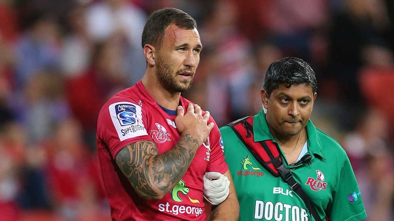 Queensland Reds and Australia fly-half Quade Cooper sent for scans on ...