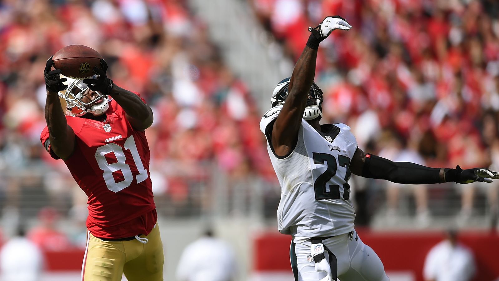 NFL: San Francisco 49ers hand first defeat of season to Philadelphia ...