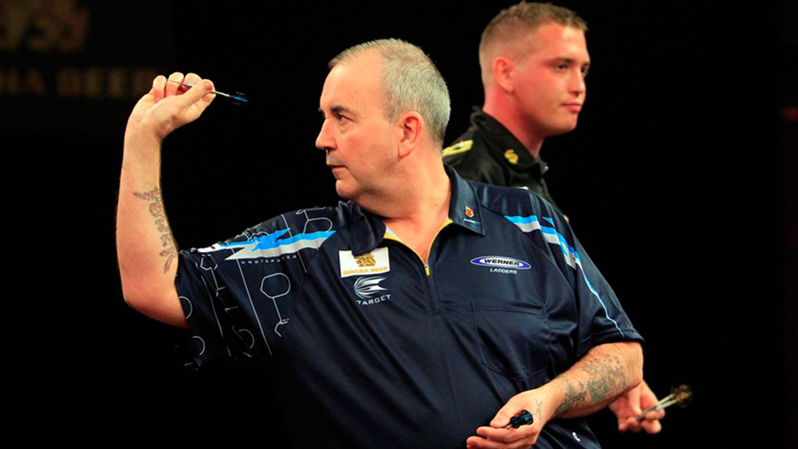 Grand Slam of Darts: Phil Taylor and James Wade start in style in ...