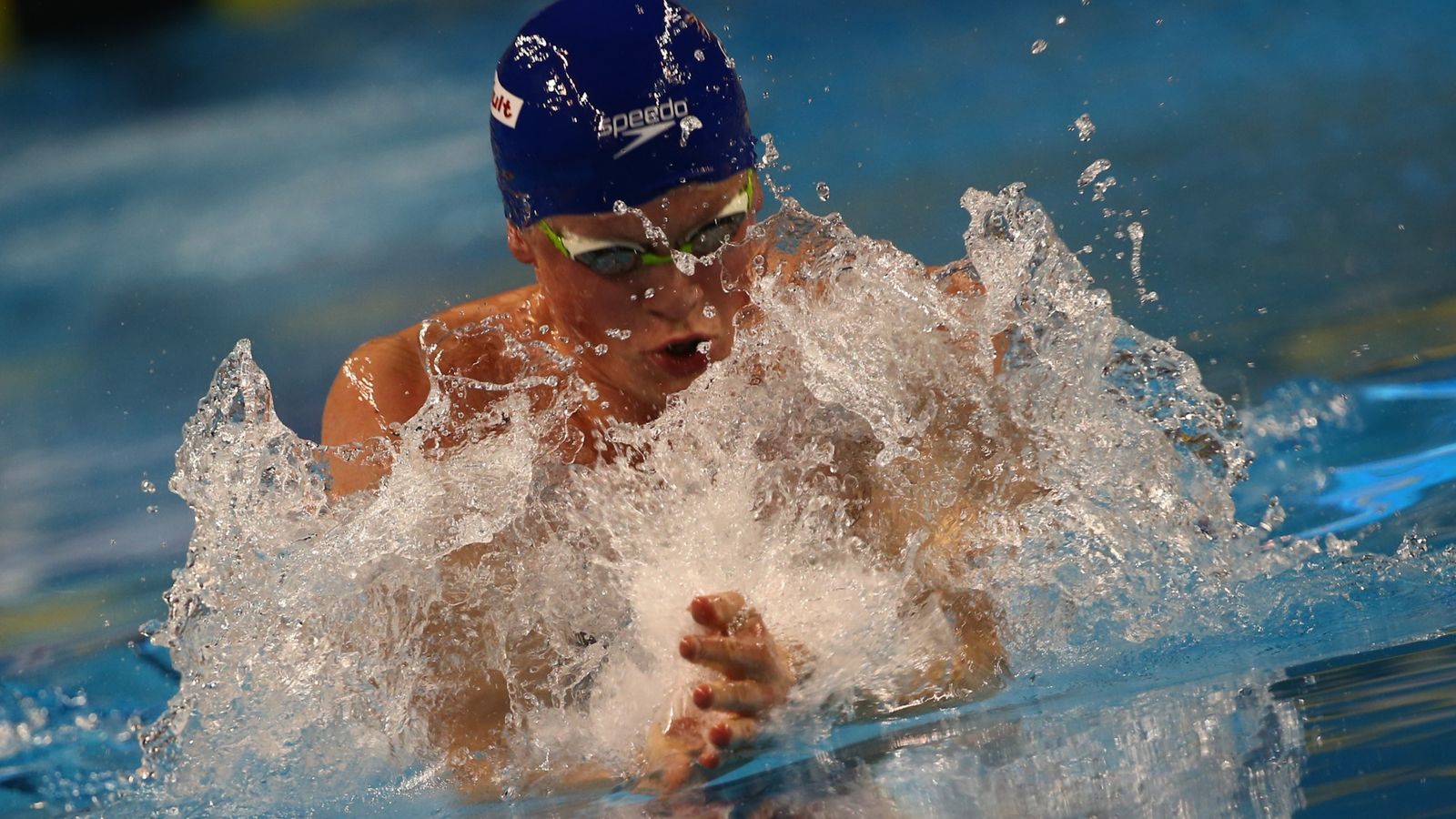 Swimming: Adam Peaty wins 50m breaststroke silver | News News | Sky Sports
