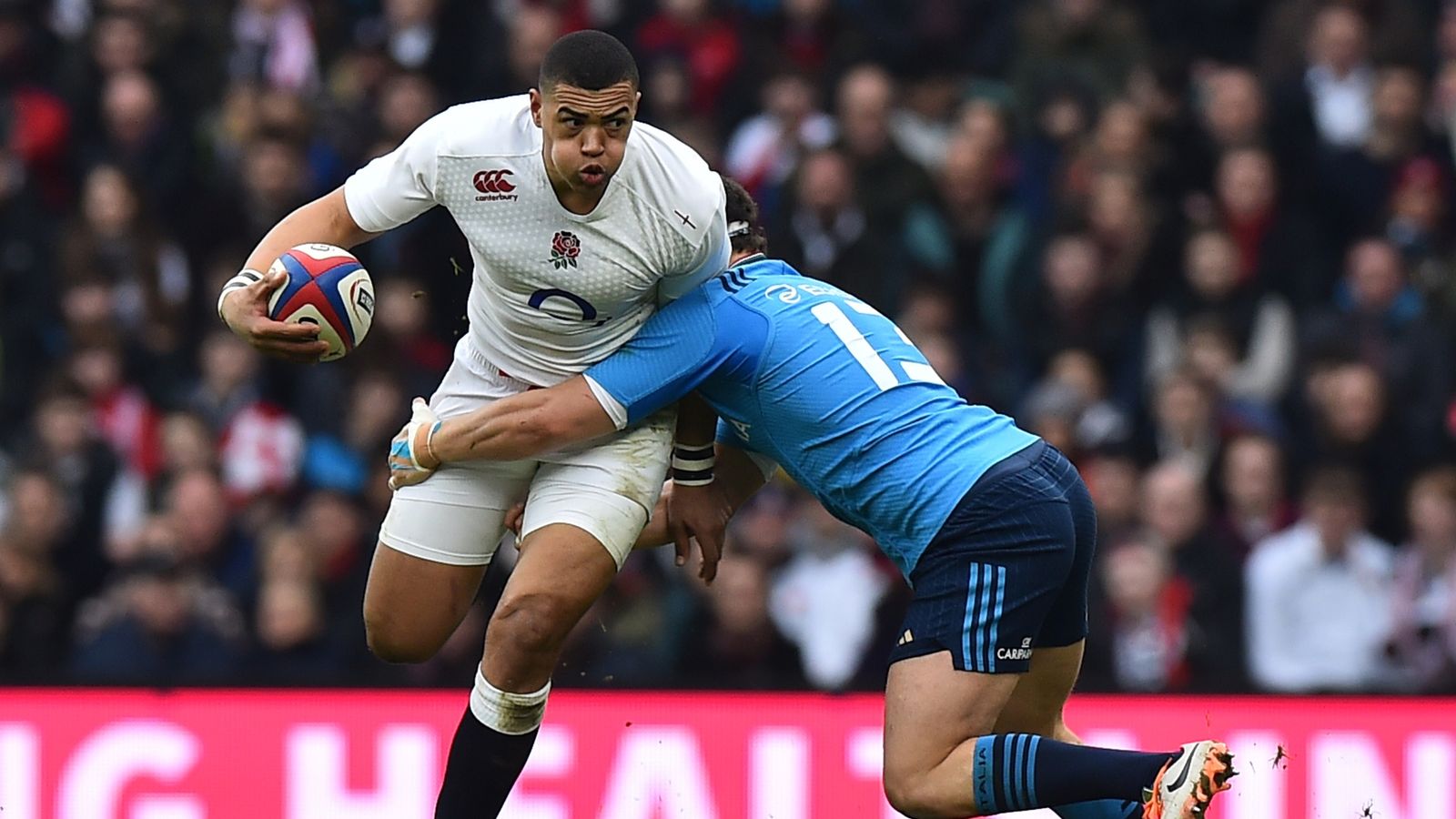 Luther Burrell focused on unlocking Ireland's defence | Rugby Union ...