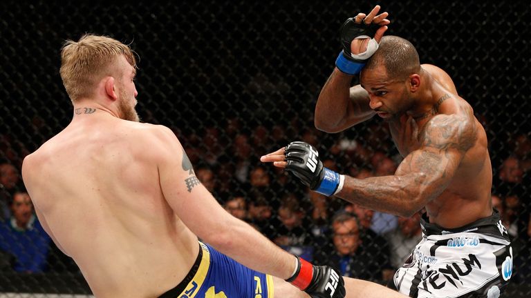 Alexander Gustafsson restarts UFC championship challenge after three ...