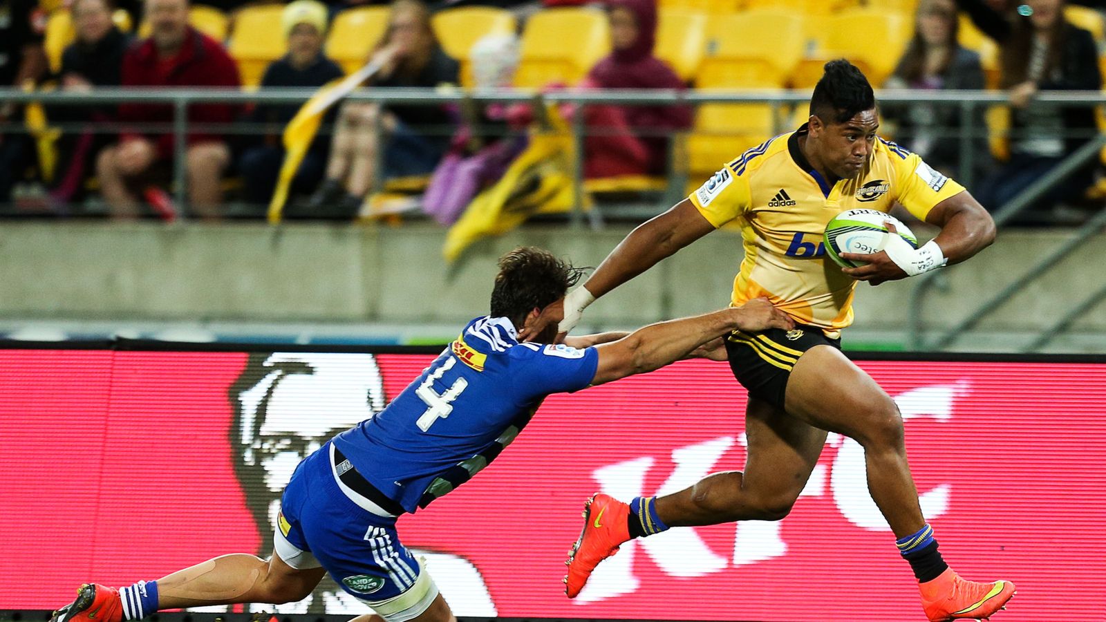 Super Rugby: Hurricanes hold off Stormers, Rebels beat 14-man Reds ...