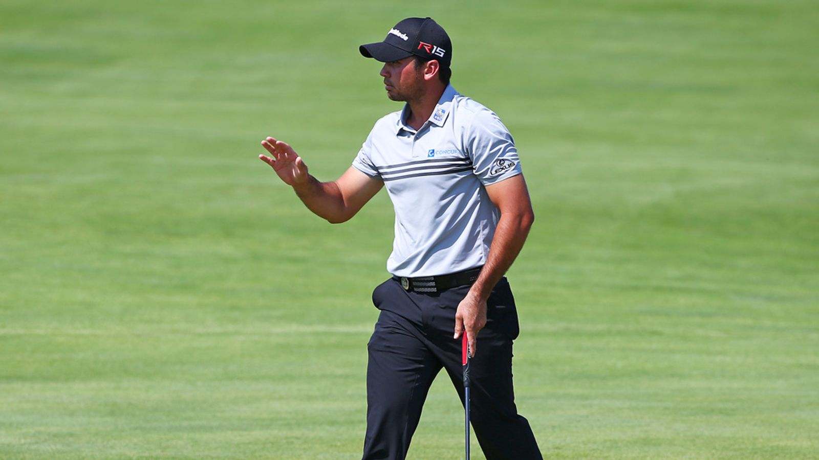 Jason Day tied for the lead before storms suspend play at PGA ...