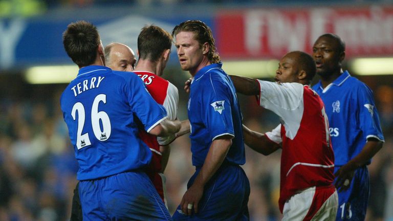 Emmanuel Petit names Thierry Henry, Zinedine Zidane, Dennis Bergkamp in ...