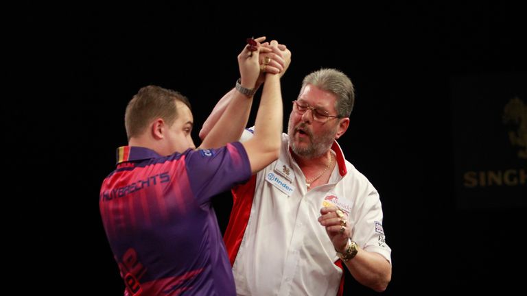 Grand Slam of Darts: Wayne Mardle pays tribute to Martin Adams | Darts ...