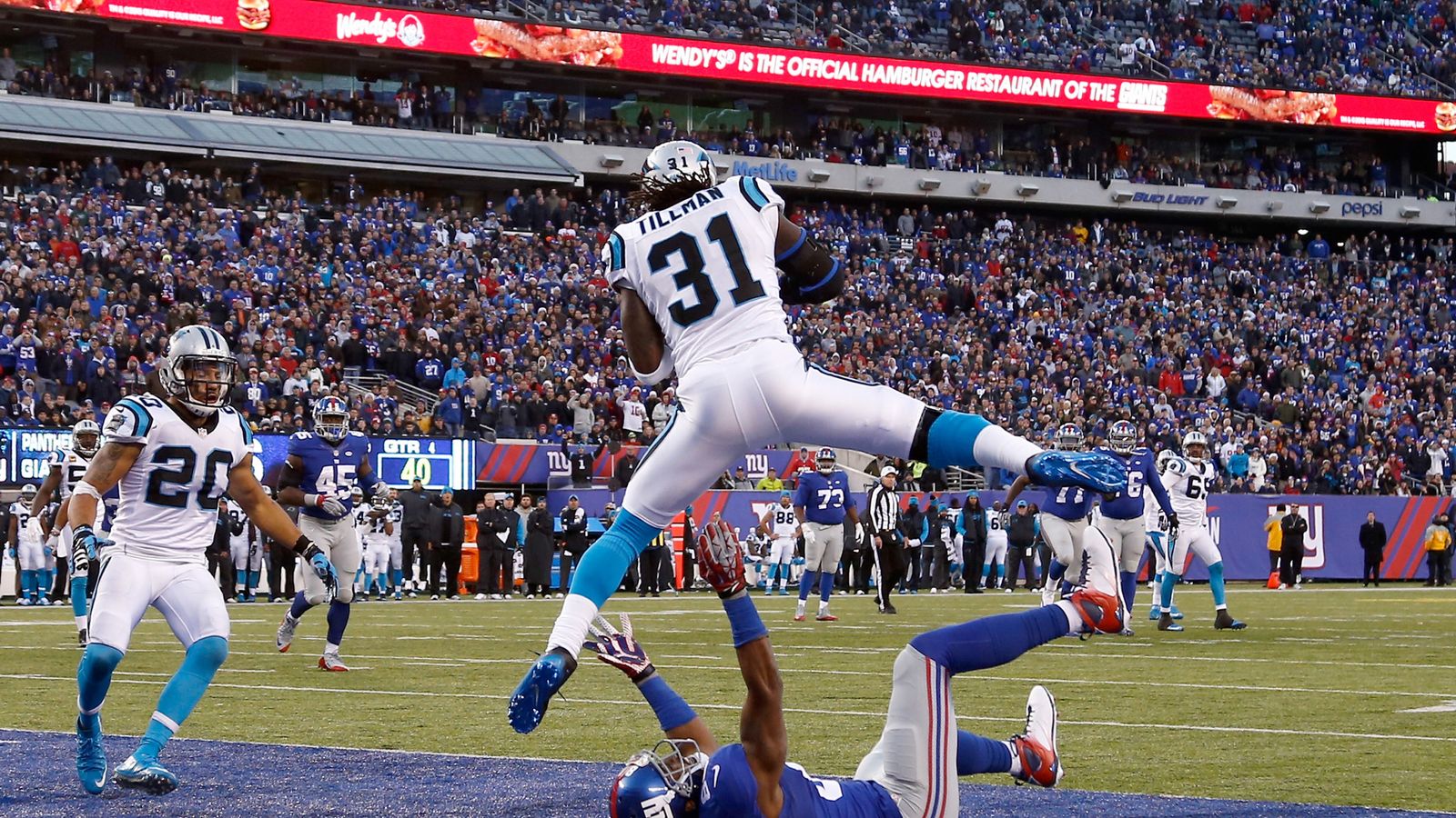 Carolina Panthers preserve run after thrilling win over New York Giants ...