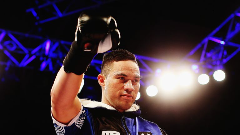 Joseph Parker recorded an eighth-round win against Jason Bergman in ...