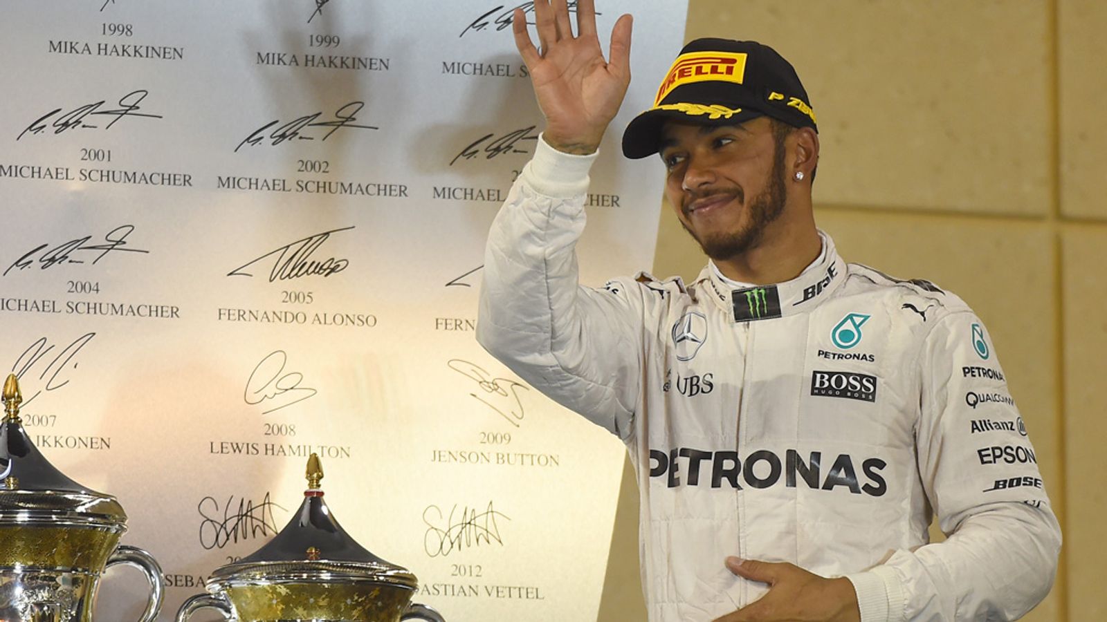 Lewis Hamilton stays cool despite damaging blow in Bahrain GP | F1 News