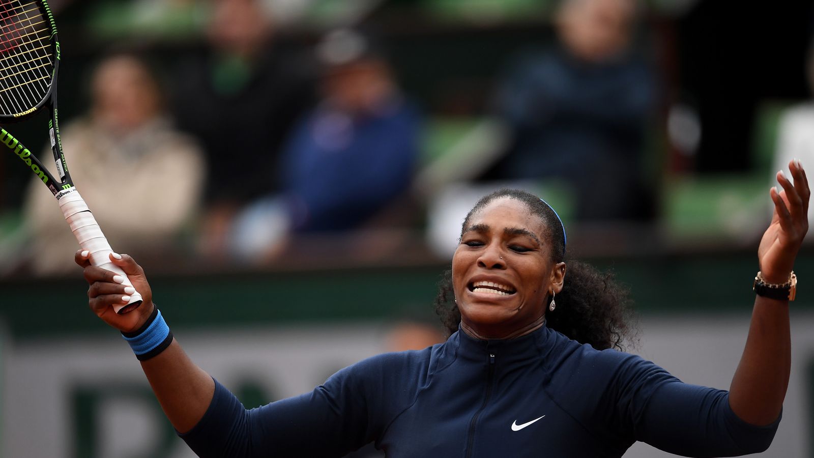 Serena Williams forced to battle past Yulia Putintseva at French Open ... Serena Williams forced to battle past Yulia Putintseva at French Open ...