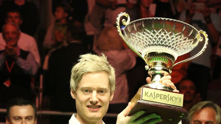 Neil Robertson beats Michael Holt to win Riga Masters | Snooker News ...
