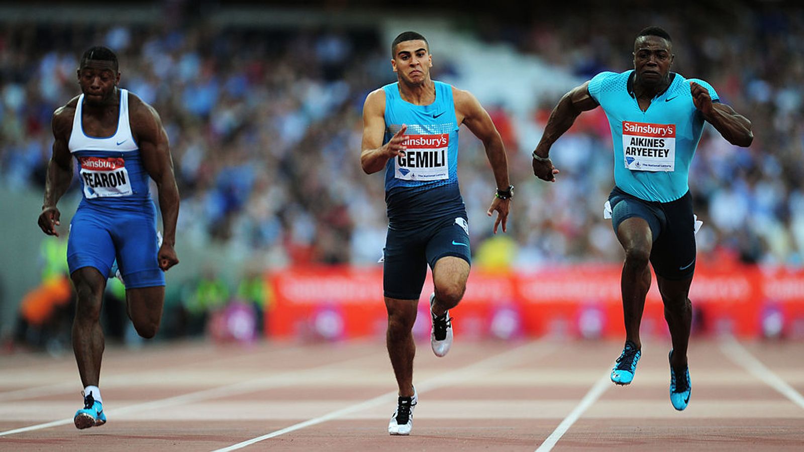 Joel Fearon runs joint-third fastest 100m time for a British sprinter ...