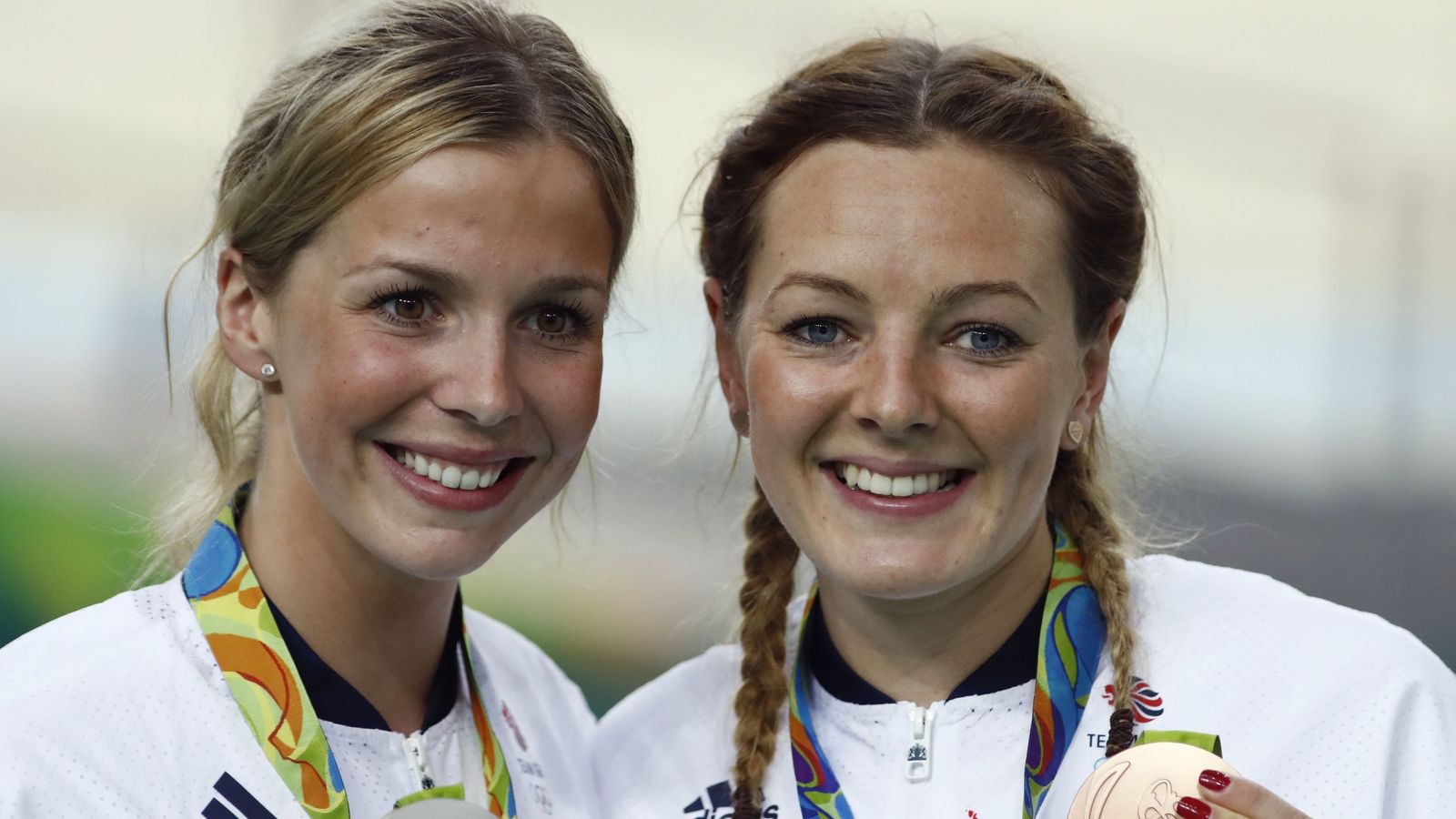 Becky James and Katy Marchant win Olympic sprint silver and bronze ...