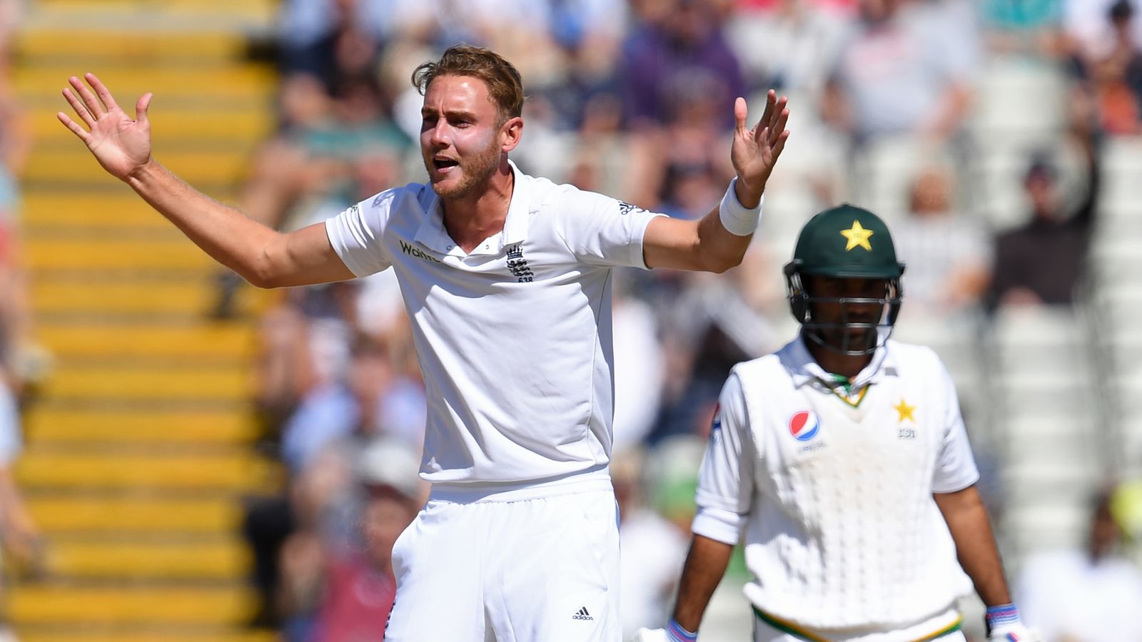 England bowler Stuart Broad to undergo ankle scan | Cricket News | Sky ...