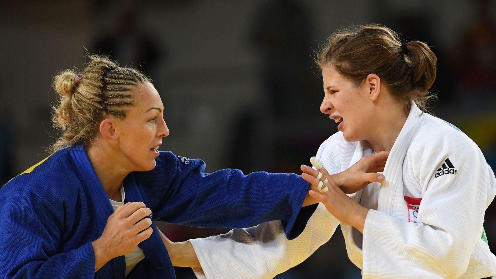 Sally Conway wins bronze medal in women's -70kg judo at Rio Olympic ...