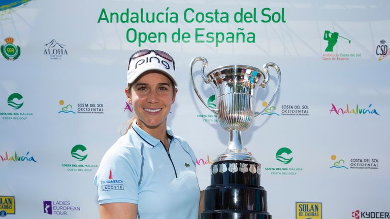 Spaniard Azahara Munoz wins in Marbella | Golf News | Sky Sports