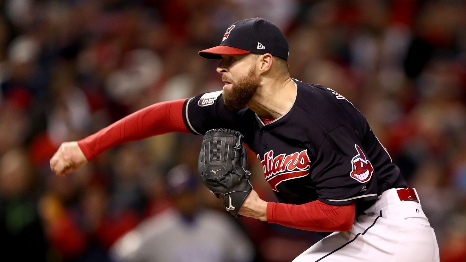 Corey Kluber leads Cleveland Indians to opening win over Chicago Cubs ...