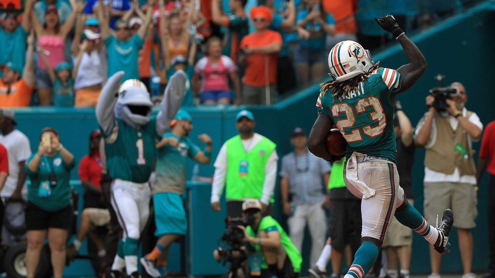 WATCH: Jay Ajayi runs for 200 yards in back-to-back games | NFL News ...