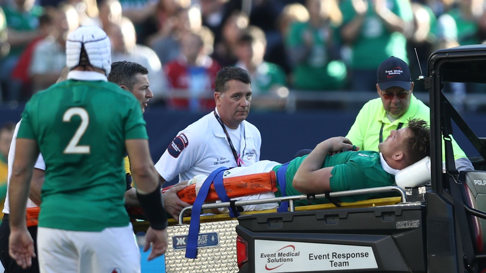 Ireland's Jordi Murphy out for up to nine months with knee injury ...