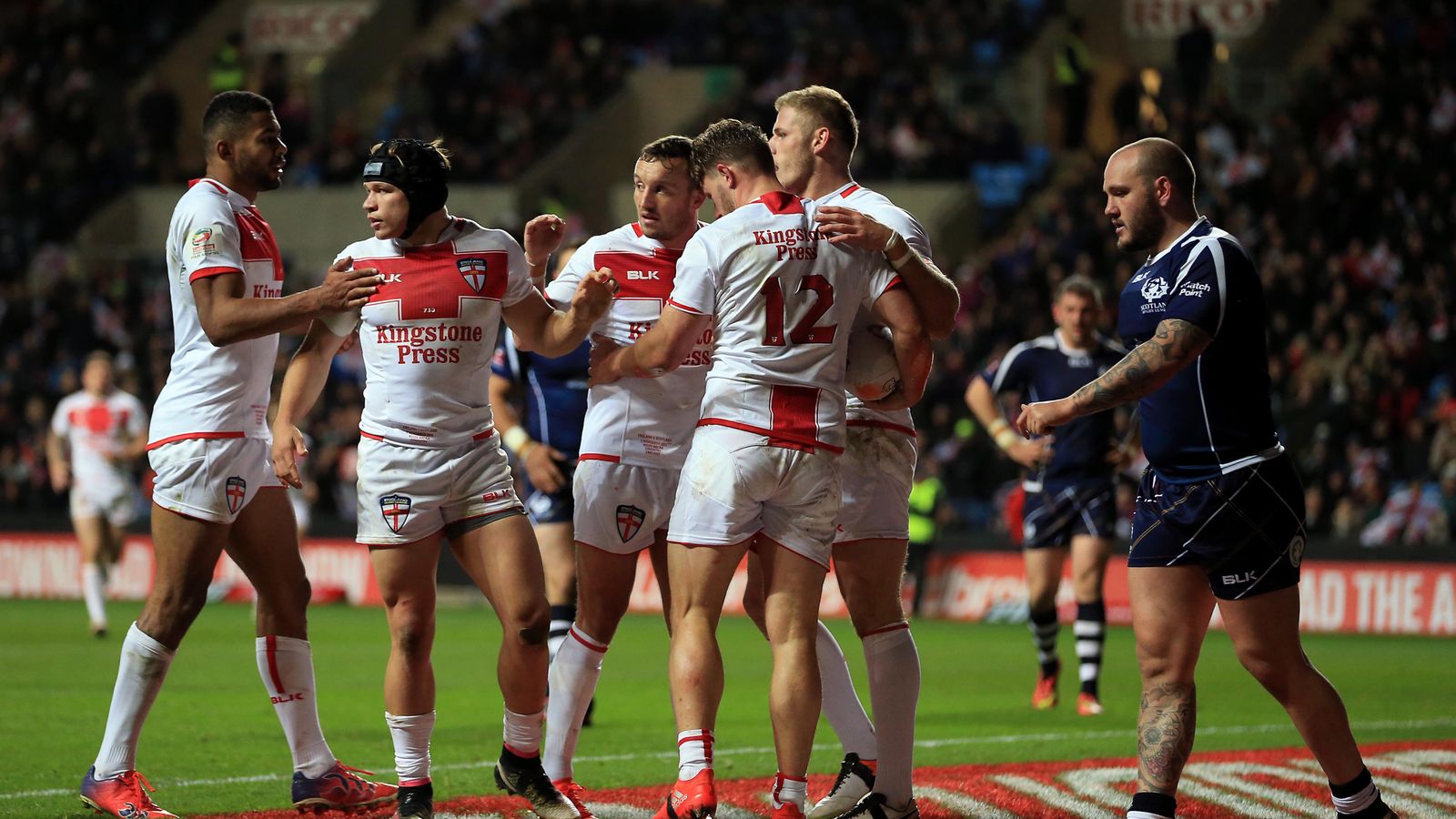 England battle past Scotland to win Four Nations showdown in Coventry ...