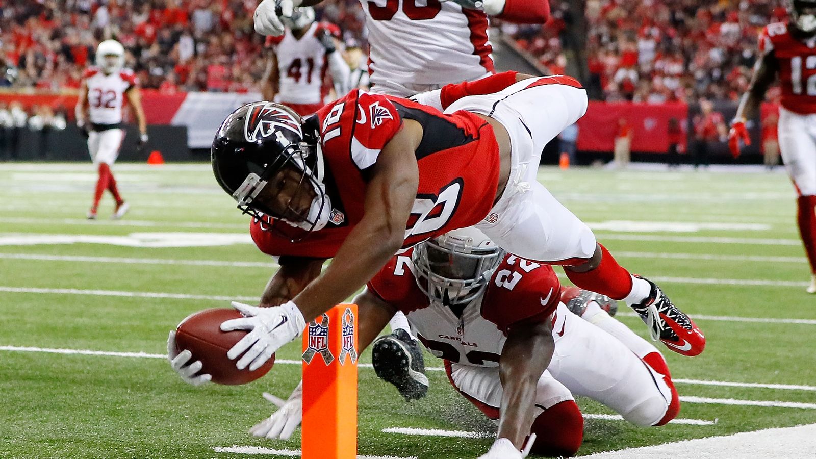 NFL Championship Sunday: Taylor Gabriel and Micah Hyde two of five ...