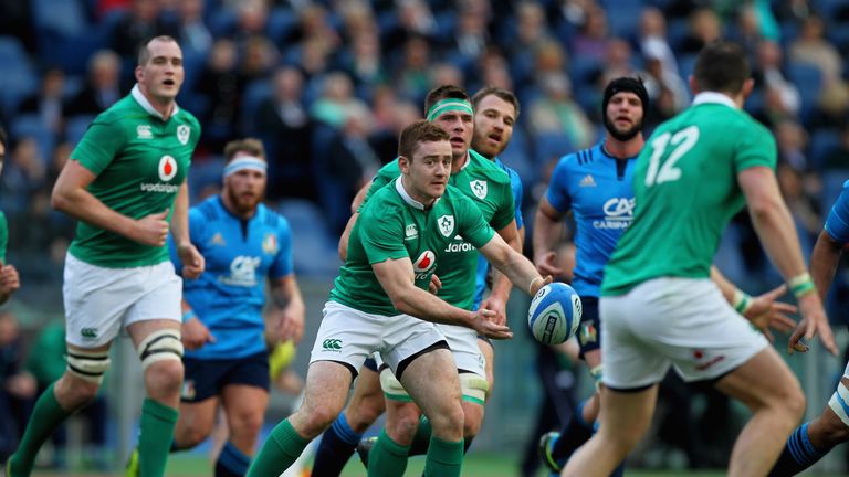 Schmidt sings Paddy Jackson's praises after Ireland's nine-try win over ...