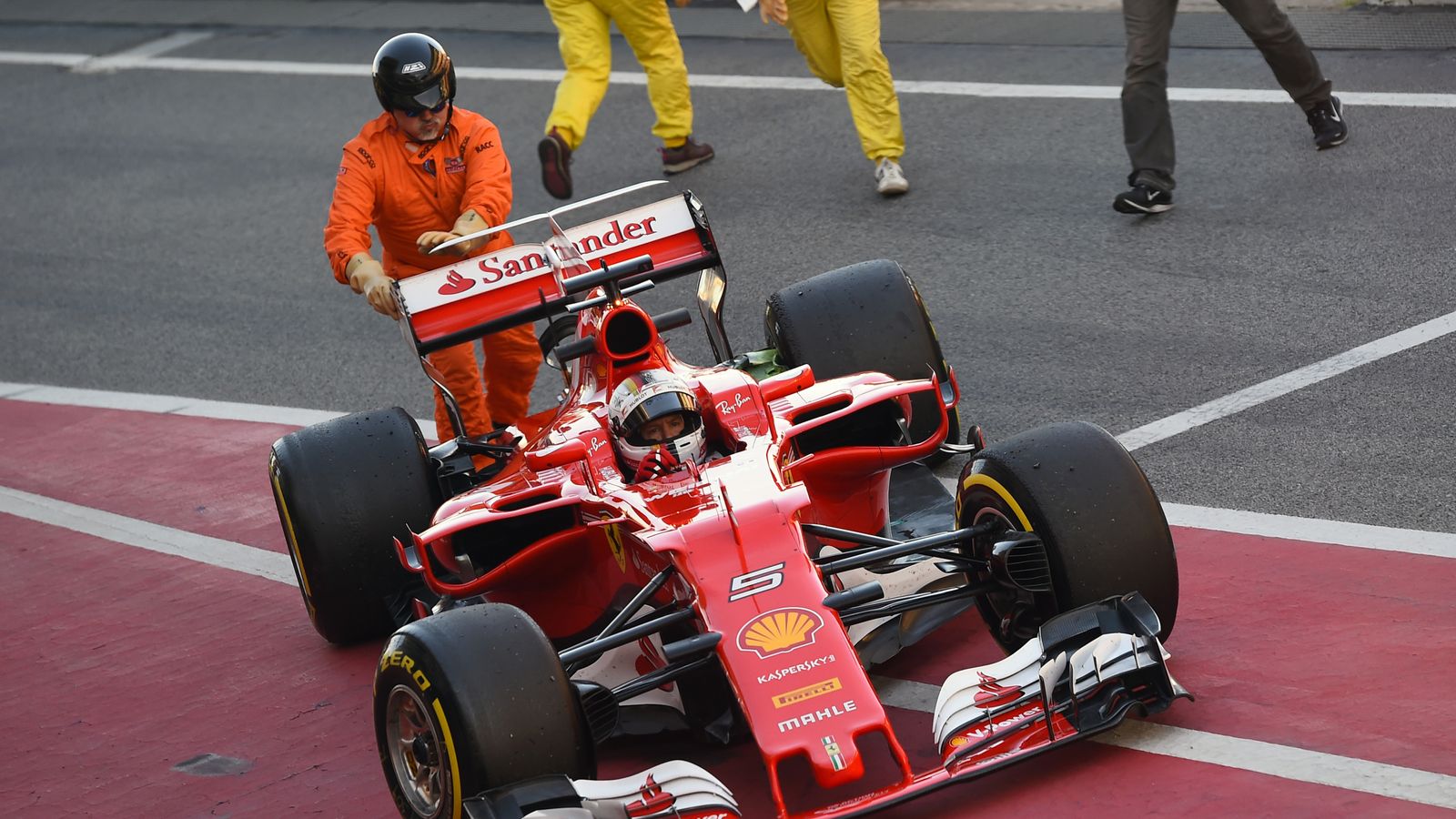 Sebastian Vettel happy with Ferrari's impressive 2017 start | F1 News