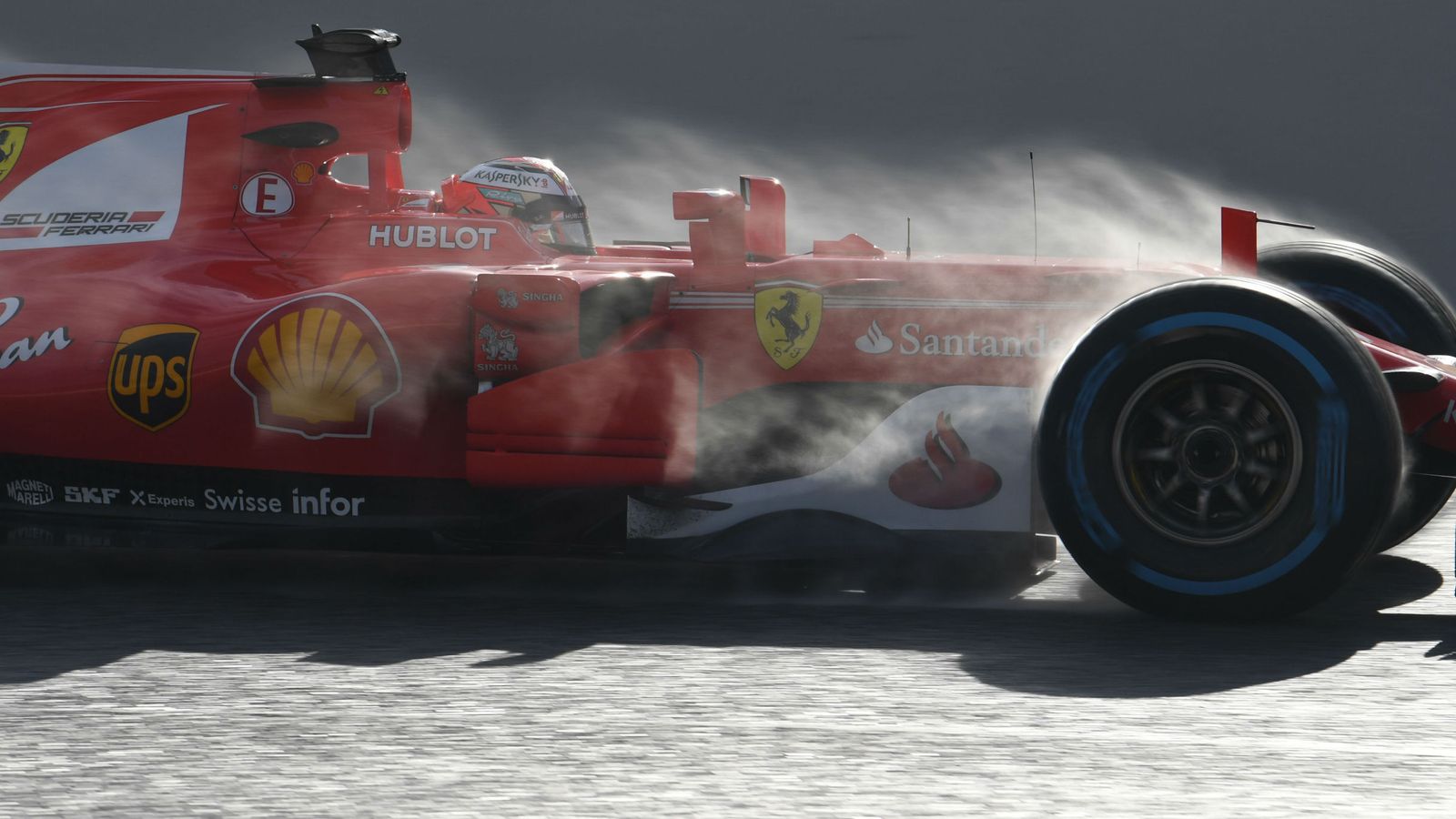 F1 Testing: Kimi Raikkonen fastest in wet-dry Test One finale | F1 News