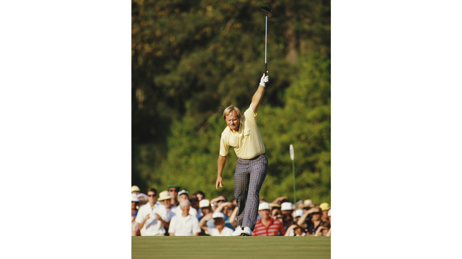 Iconic Masters images, one day to go: Jack Nicklaus' raised putter ...