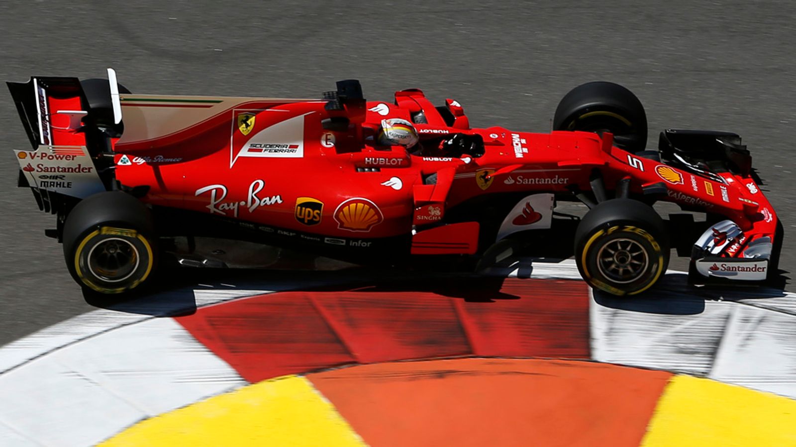 Russian GP Practice Two: Sebastian Vettel heads dominant Ferrari 1-2 ...