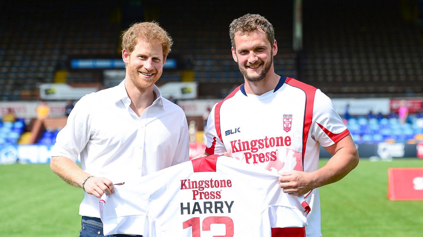 WATCH: Prince Harry stars at Sky's Try Rugby League festival | Rugby ...