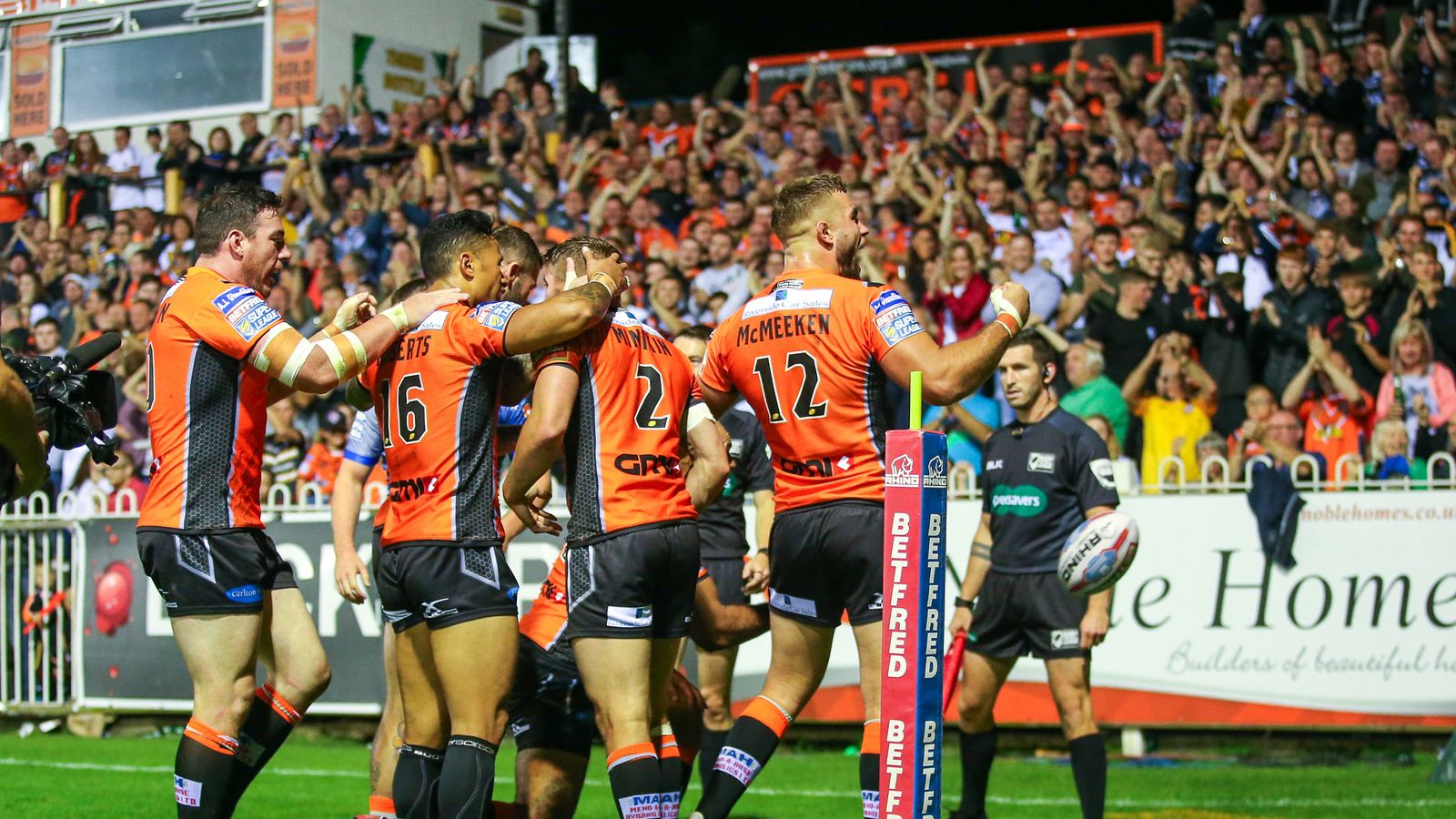 WATCH: Cas react to Shield win | Rugby League News | Sky Sports