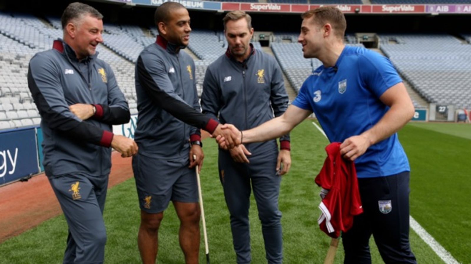GAA: Liverpool legends put through their paces by All-Ireland star Noel ...