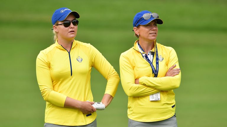 Solheim Cup Nordqvist Leads Off Singles Against Thompson Golf News