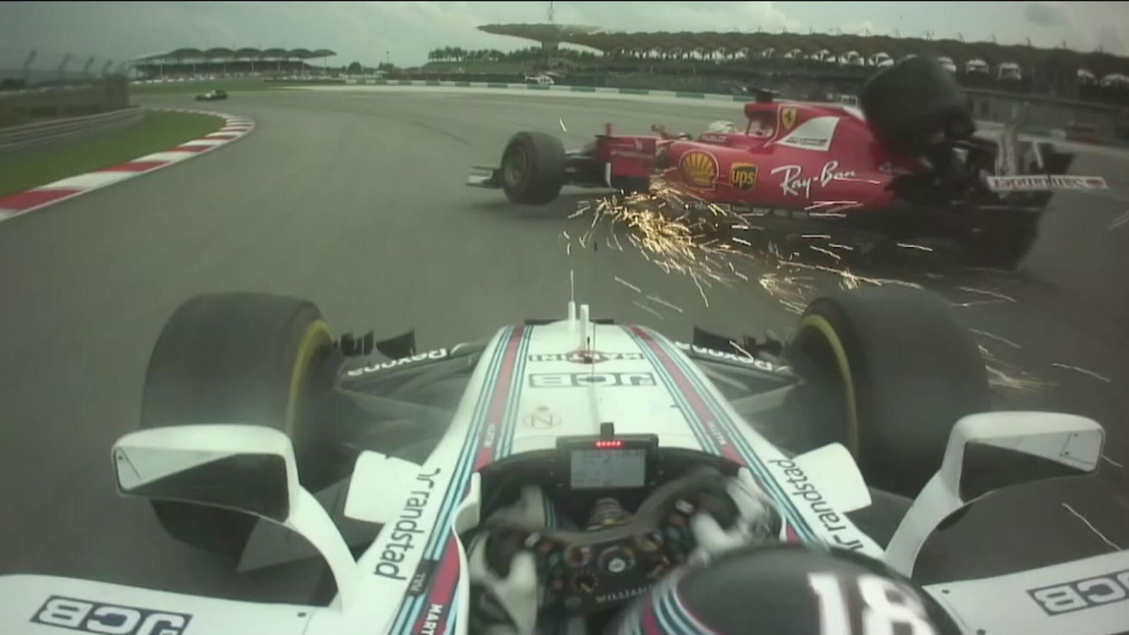 Sky Sports F1 exclusive: New footage of Sebastian Vettel-Lance Stroll ...