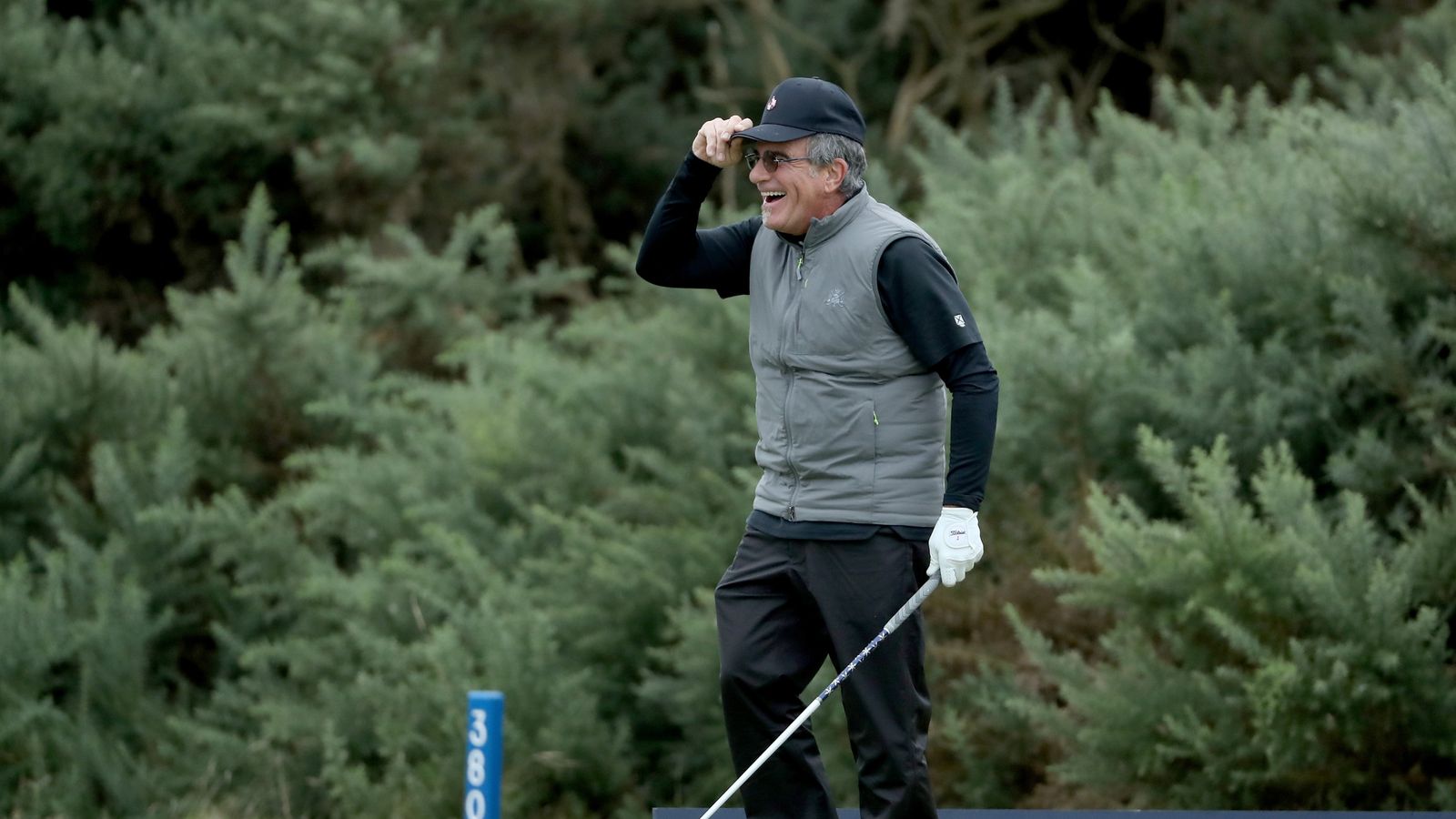 Several celebrities show off their golfing skills at the Dunhill Links ...